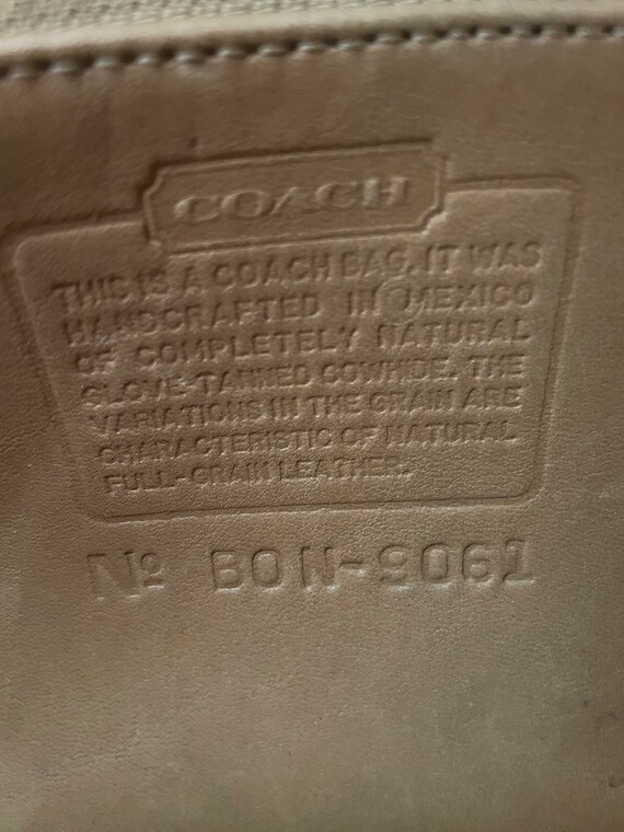 Vintage Coach Camel Rambler Legacy - Gem