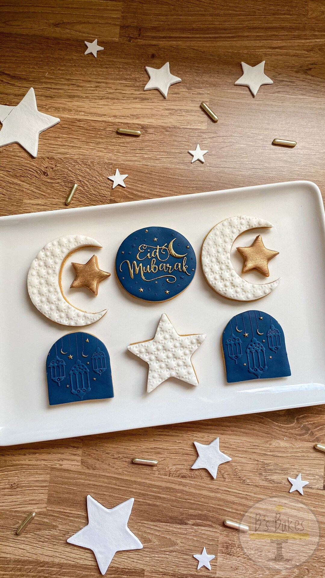 Eid Cookies Eid Edible Gift Eid Biscuits Vegan Eid - Etsy UK