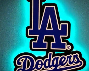 Dodgers Led Sign - Etsy