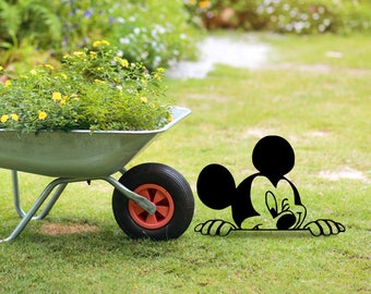 Mickey Mouse Metal Sign - Etsy