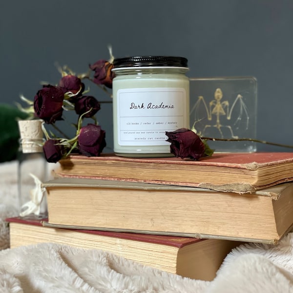 Library Candle - Etsy