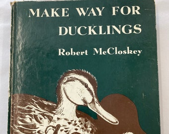 Reading Poster, Make Way for Ducklings, by Robert Mccloskey, Beloved ...