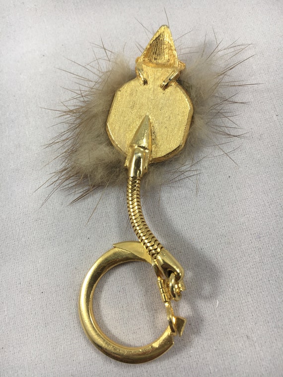 Furry Mouse Keychain - Gem