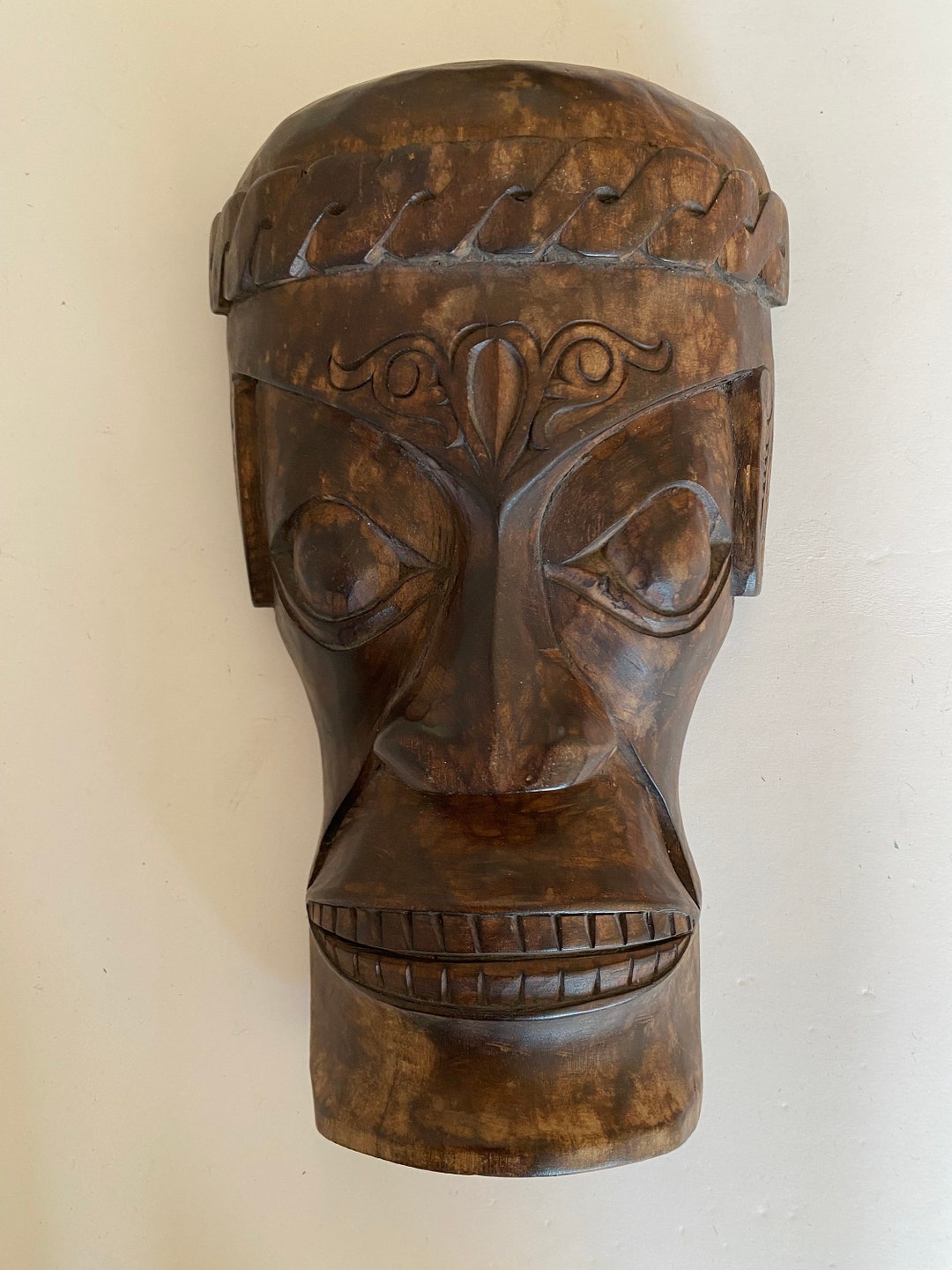 Indonesian Bali East Asian Wooden Mask - Etsy