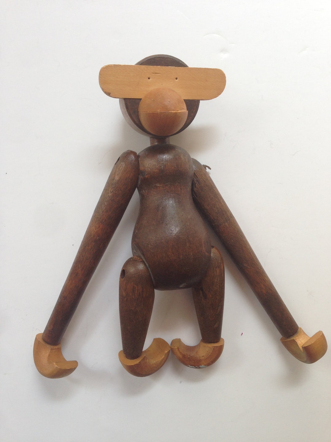 Kay Bojesen Like Articulated Wood Danish Monkey - Etsy