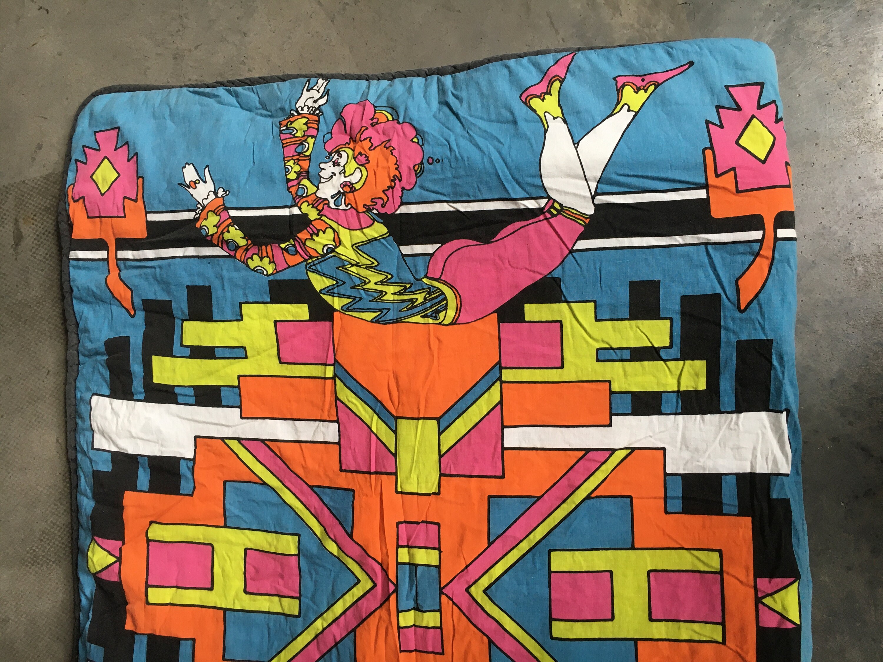 Peter Max 1970's Sears Sleeping Bag - Etsy