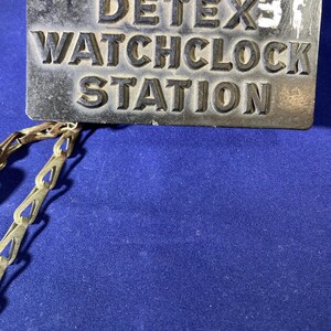 Detex Watchclock Station - Etsy