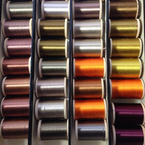 Silk Thread Filo Floss 72 Units in Original Vintage Box - Etsy