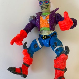 TMNT Pizza Face Antrax Toxic Crusaders Bonehead Dr. Killemoff Scaletail ...