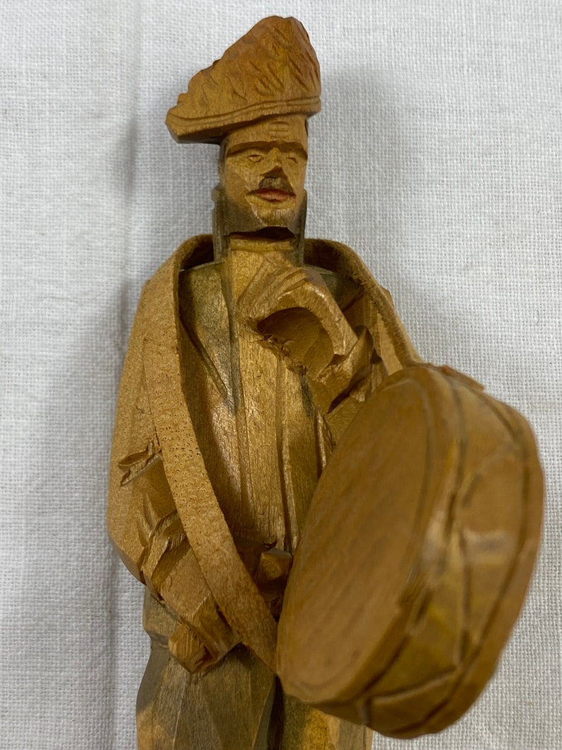 Do Bombo Soldier Drummer Wood Carving - Etsy