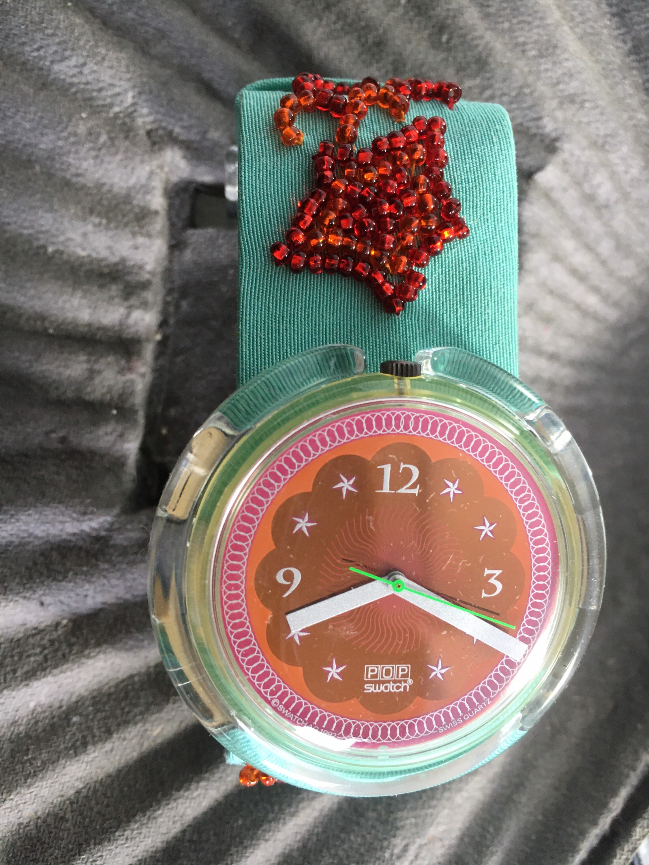 Swatch Pop Watch Soupe De Poisson Clam Shell Watch | Etsy