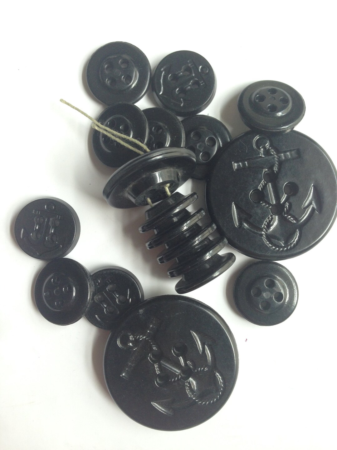 18 Vintage Navy Military Buttons - Etsy