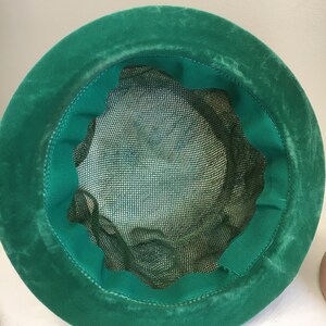 Green Bucket Hat With Netting - Etsy