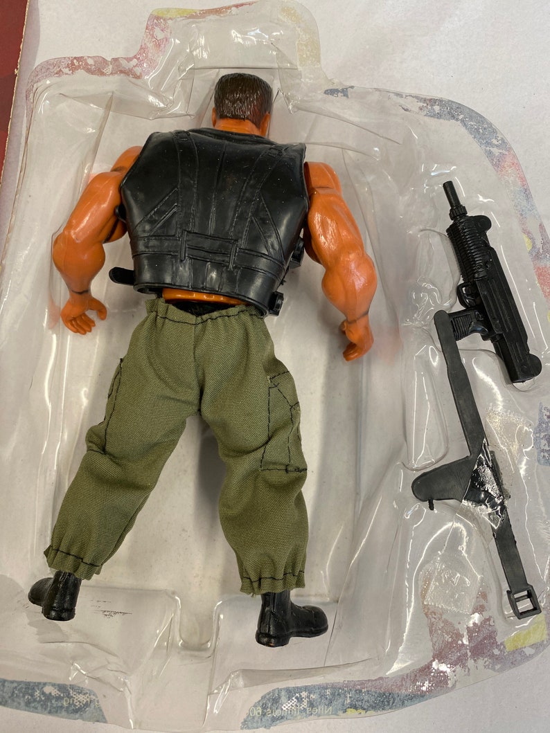 Arnold Schwarzenegger Commando Action Figure by Diamond Toy - Etsy