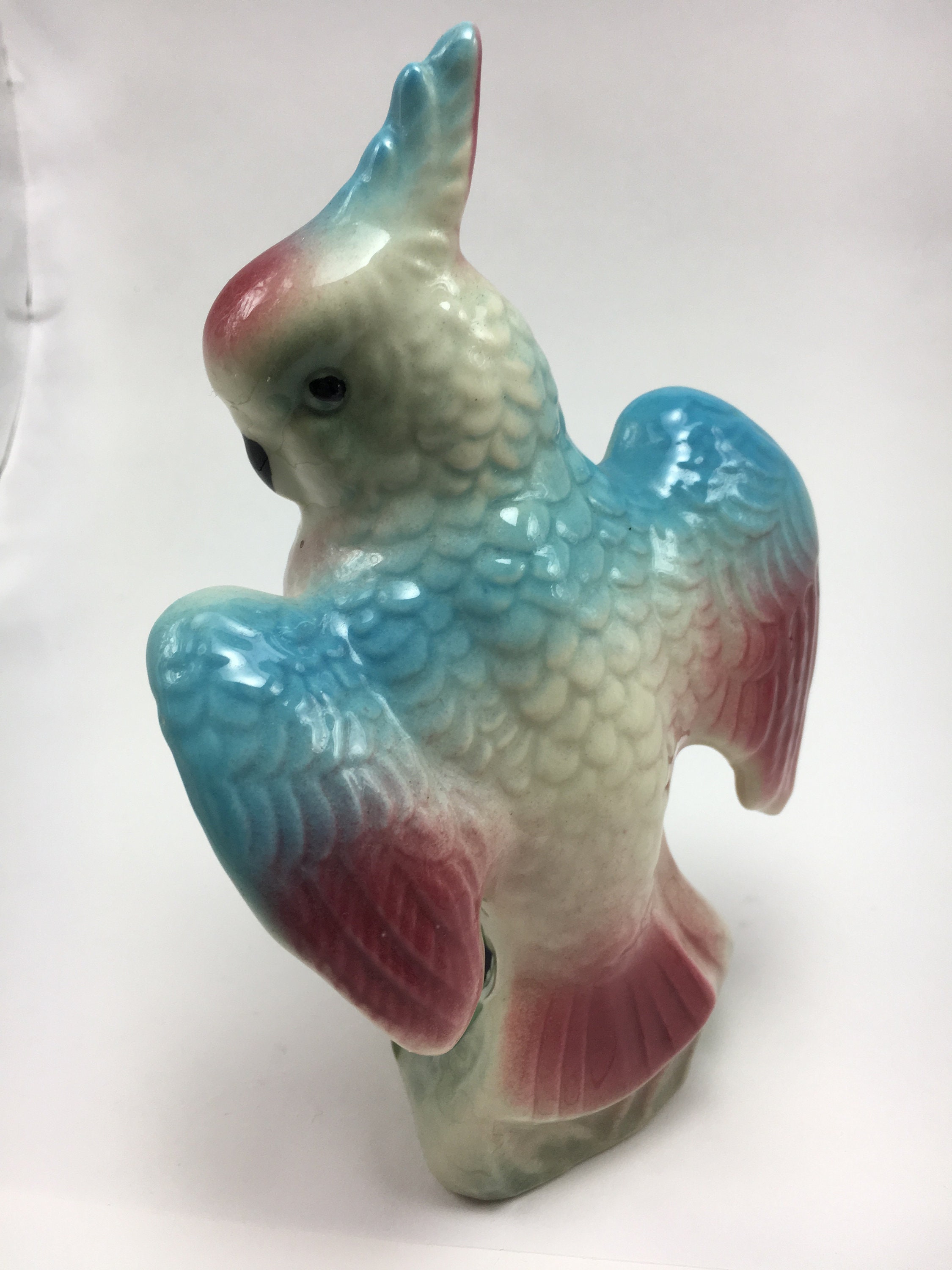 Royal Copley Ceramic Cockatoo or Parrot Bird Mid Century Bird Figure - Etsy