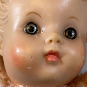 Plastic Face Plush Carnival Prize Doll - Etsy