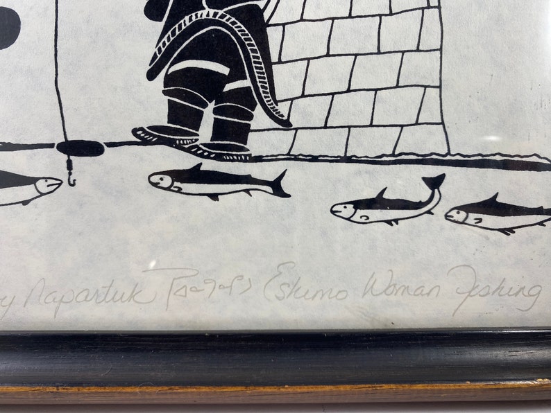 Henry Napartuk Signed Eskimo Prints Set of 3 - Etsy