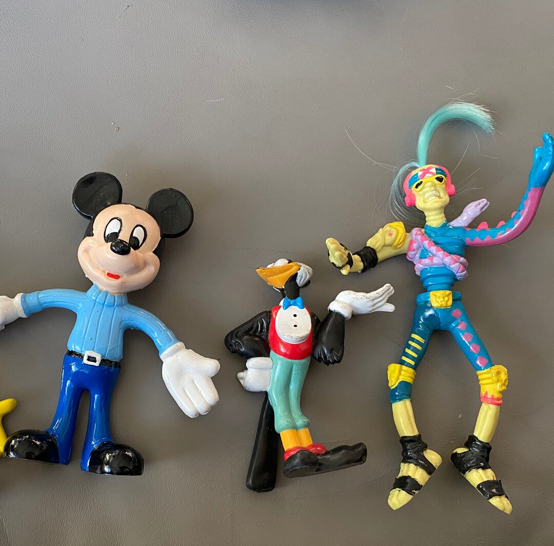1990's Bendy's Pvc Mickey Mouse Snipe the Magpie Slammers Lot of 3 - Etsy