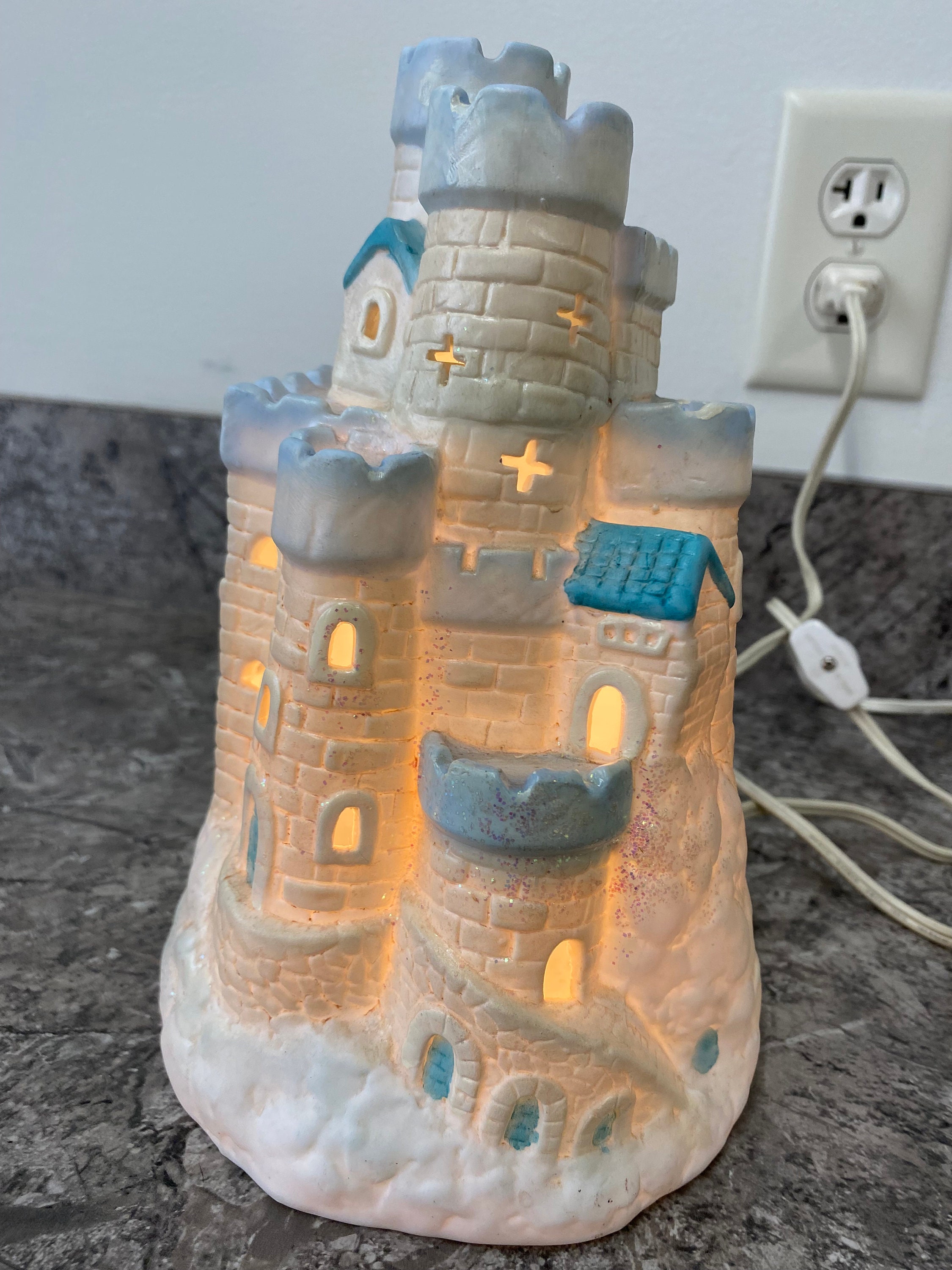 Night Light Castle Cinderella Castle Lamp | Etsy
