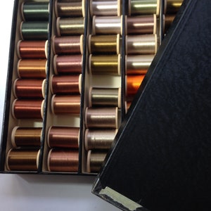 Silk Thread Filo Floss 72 Units in Original Vintage Box - Etsy