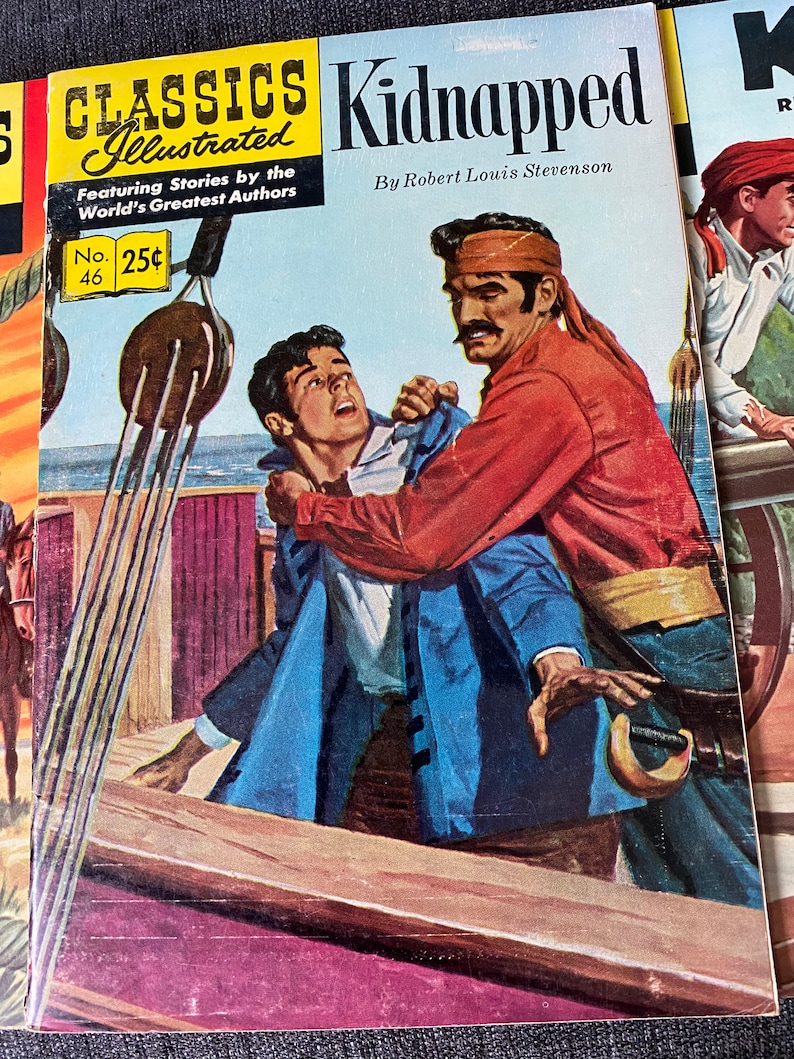 Classic Illustrated Lot of 9 Comics-frankenstein-invisible Man-kim ...