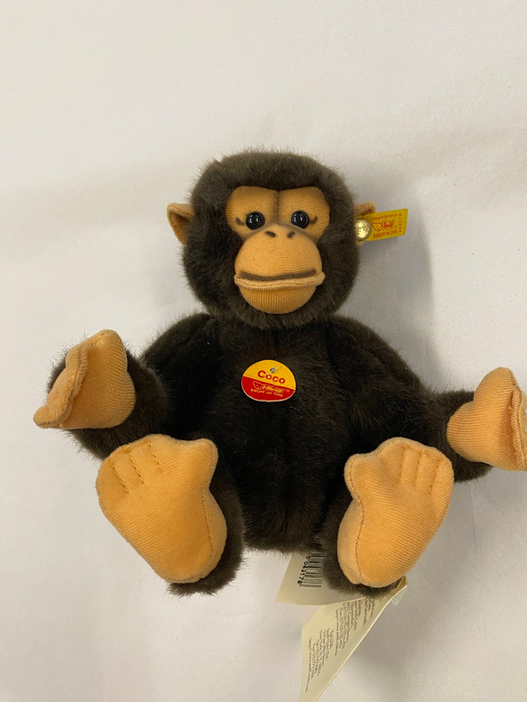 Coco Steiff Plush Monkey - Etsy