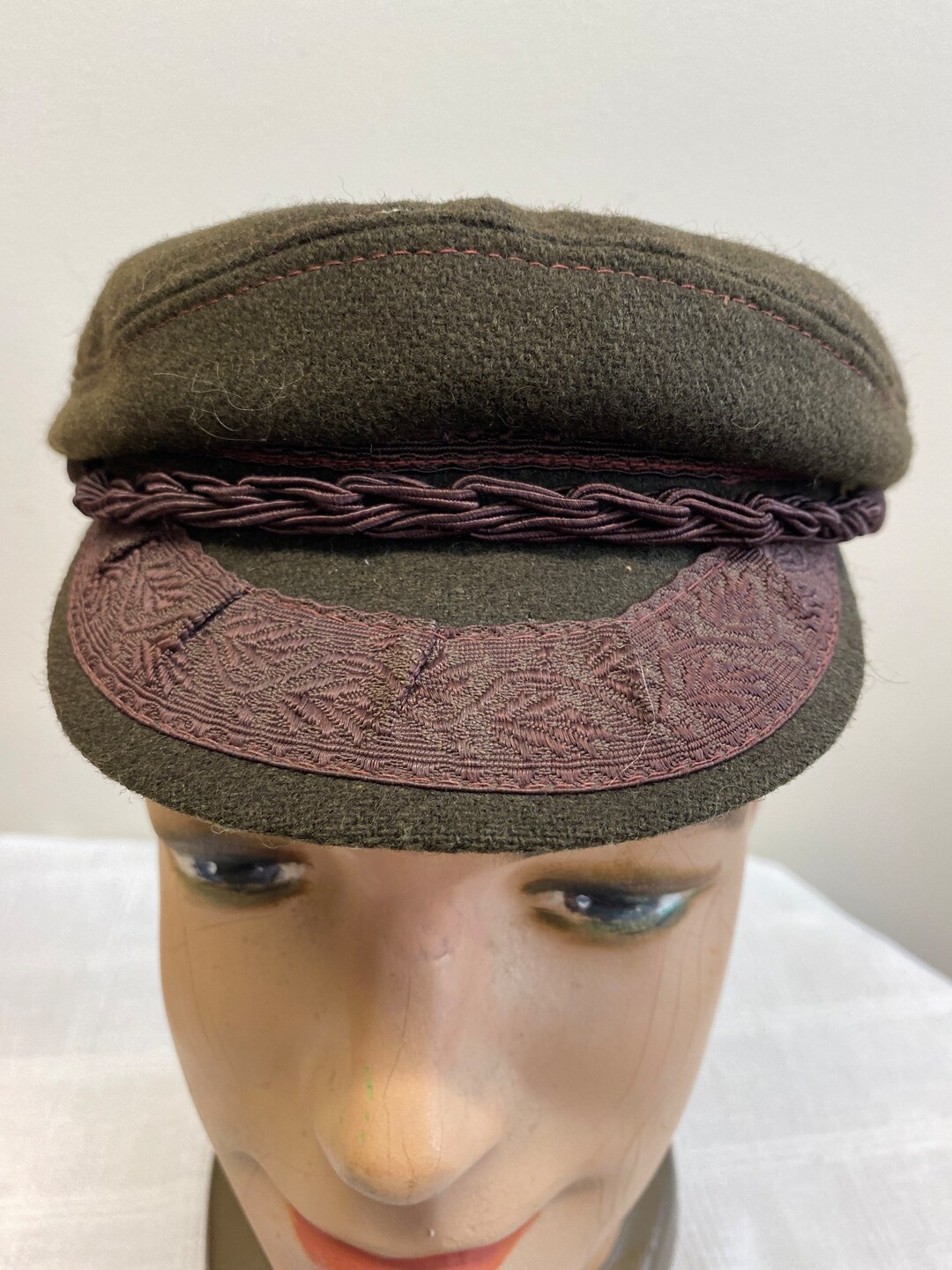Greek Wool Fisherman's Hat - Etsy