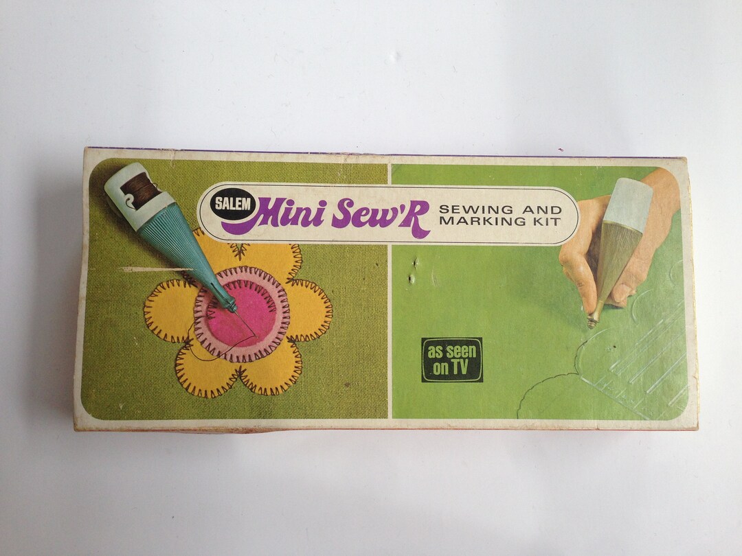 1970's Mini Sew'r Sewing and Marking Kit NRFB - Etsy
