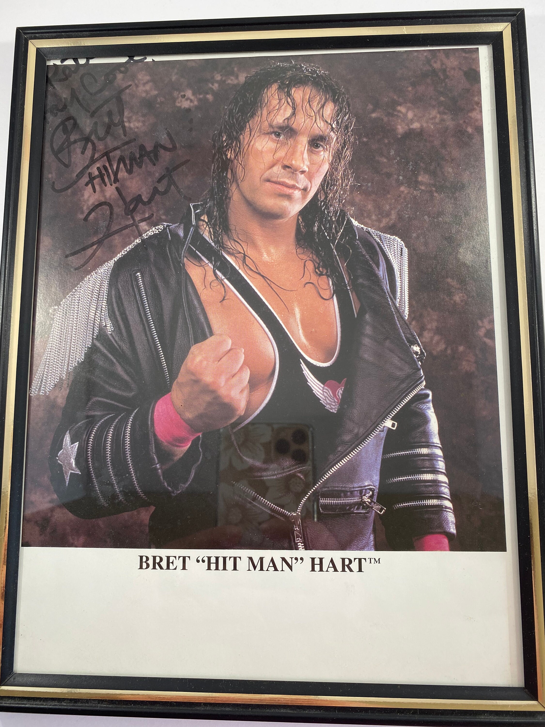 Bret Hart Wwe Autographs