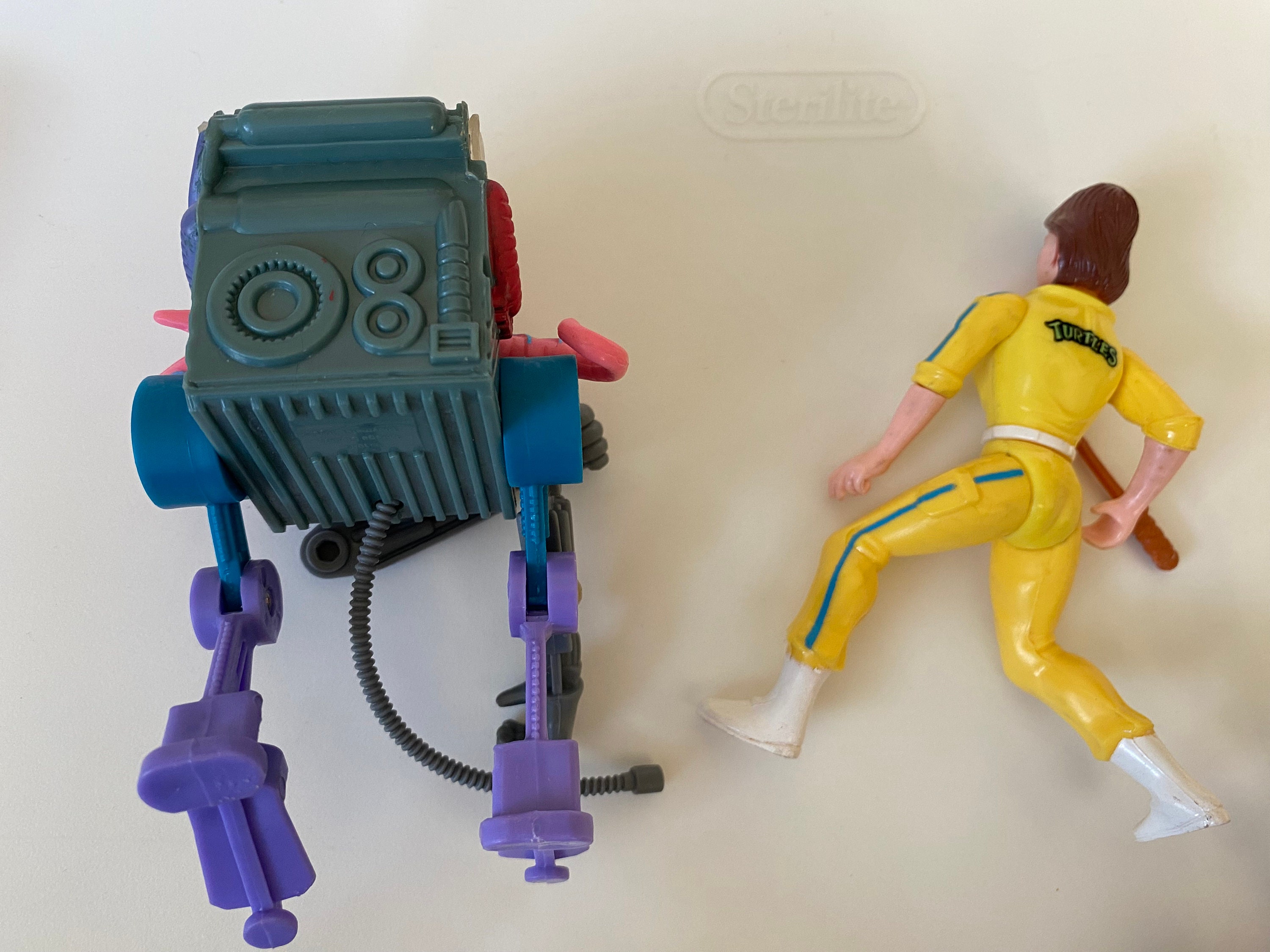 Teenage Mutant Ninja Turtle Krang and April Baxter Stockman - Etsy