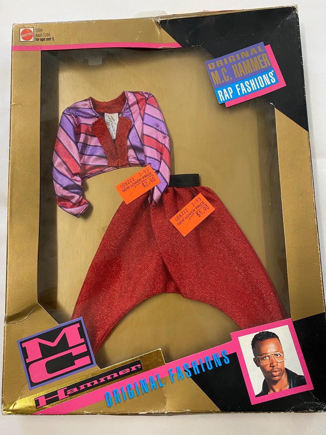 MC Hammer Original Rap Fashion by Mattel #1094 NRFB - Etsy