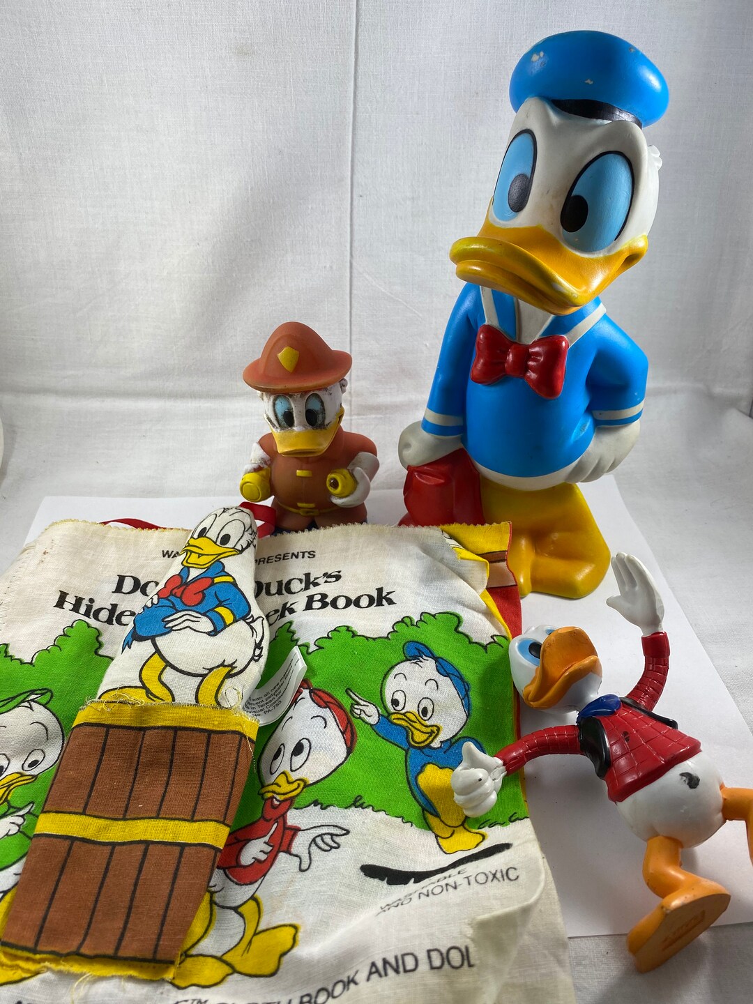 Donald Duck Toys Lot of 4 - Etsy