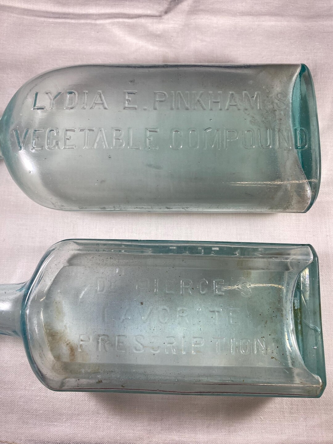 1940's Medicine Bottle Dr. Pierce's Favorite Prescription/ Lydia F ...
