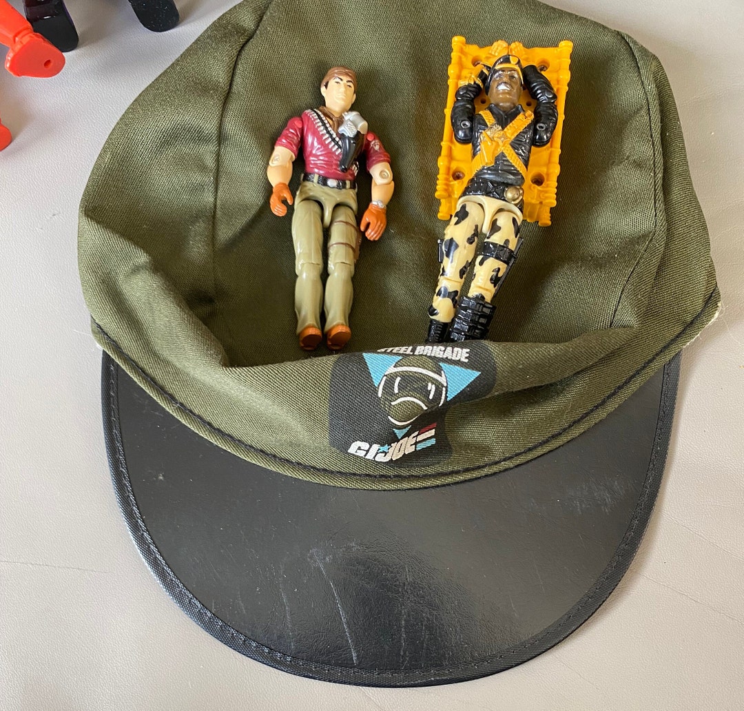 GI Joe Steel Brigade Fan Club Hat GI Joe Stalker Batte Commander Arah ...