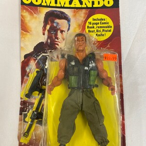 Arnold Schwarzenegger Commando Action Figure by Diamond Toy Makers - Etsy