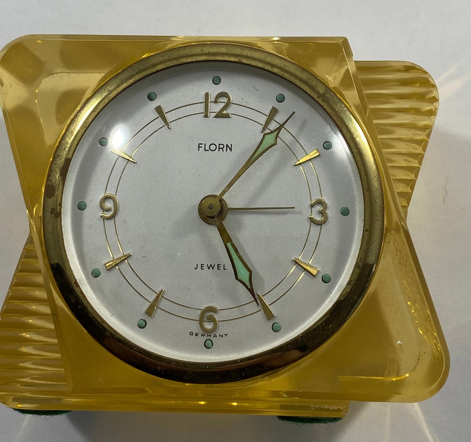 Florn Lucite Acrylic Alarm Clock | Etsy
