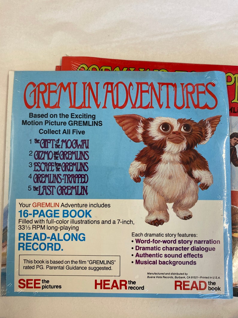Gremlins-trapped Story 4 Record | Etsy Gremlins-trapped Story 4 Record | Etsy