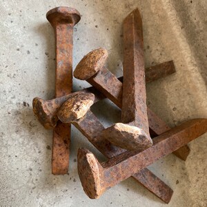 Rusty Railroad Spikes Lot of 6 - Etsy