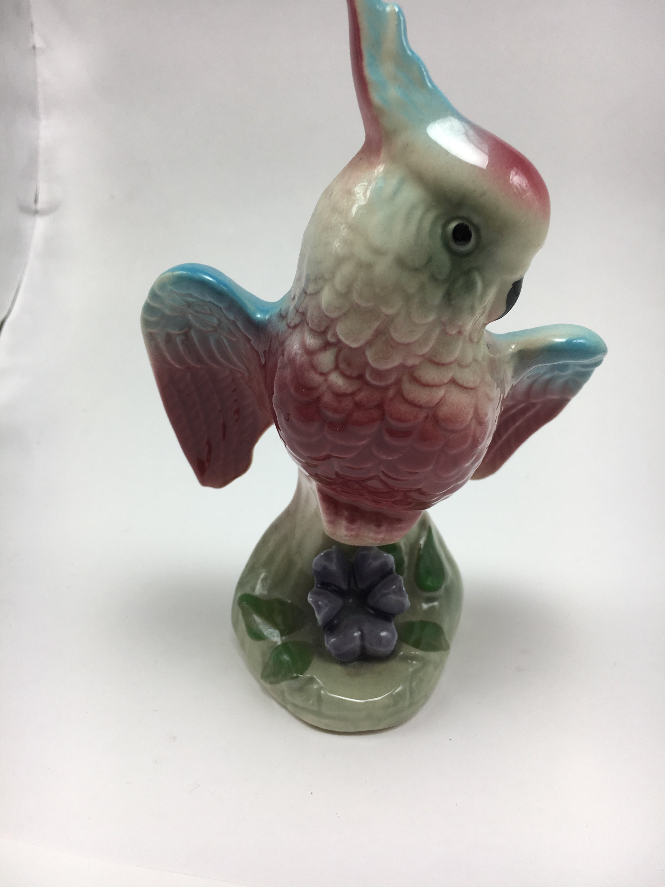 Royal Copley Ceramic Cockatoo or Parrot Bird Mid Century Bird Figure - Etsy