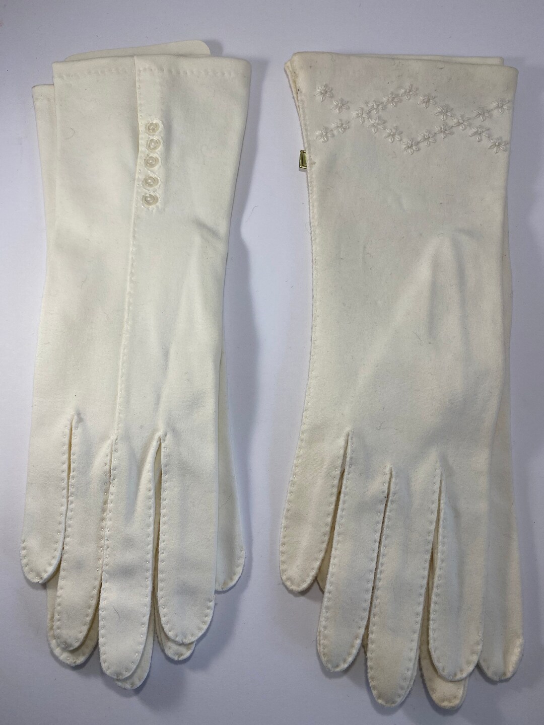 Long White Opera Gloves - Etsy