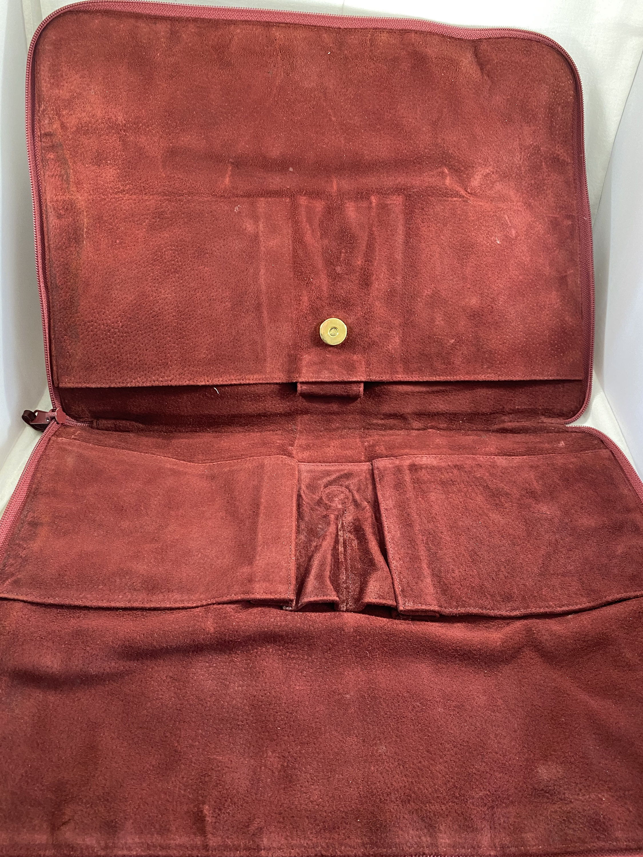 Eel Skin Laptop Tablet Case or Portfolio Brown or Burgundy - Etsy