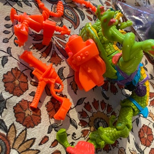 TMNT Pizza Face Antrax Toxic Crusaders Bonehead Dr. Killemoff Scaletail ...