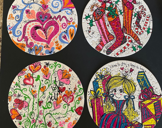 Springbok Vintage Jigsaw Puzzle Animal Snackers 18 X 24 Circus Animal ...