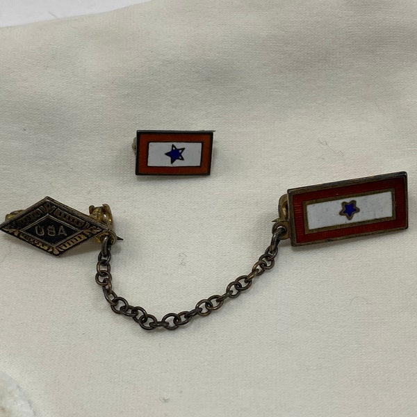 Wwii Blue Star Pin - Etsy