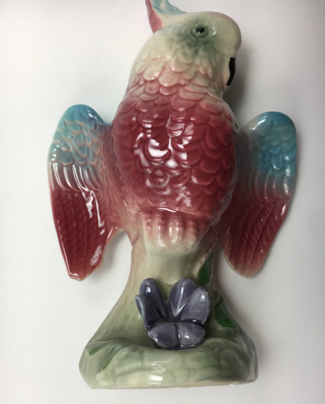 Royal Copley Ceramic Cockatoo or Parrot Bird Mid Century Bird Figure - Etsy