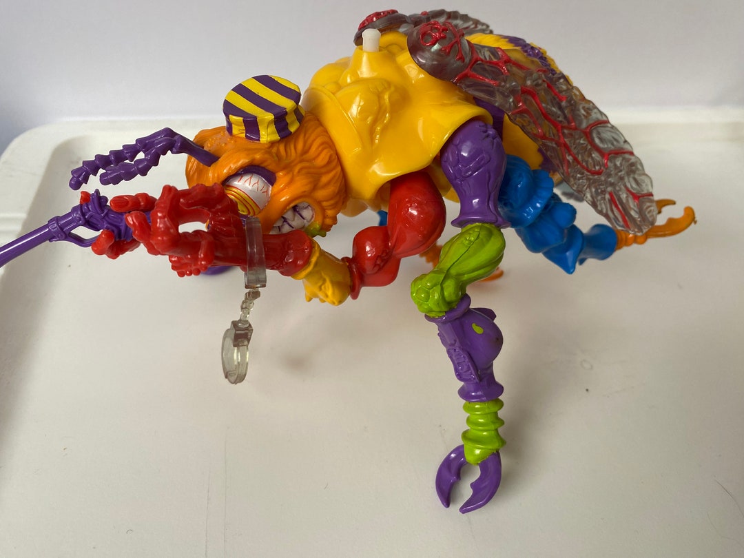 TMNT Mega Mutant Killer Bee Teenage Mutant Ninja Turtles 1990 Playmates ...