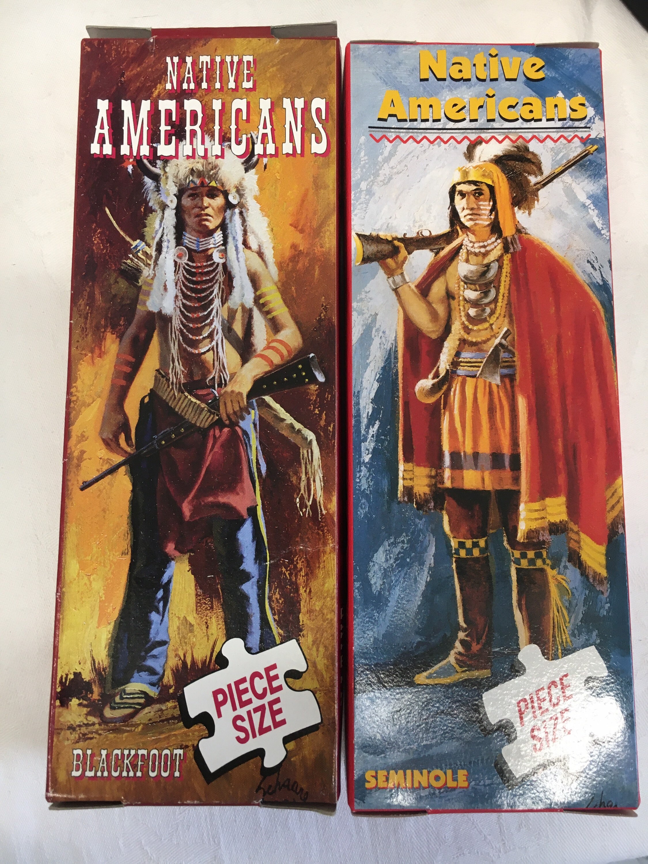 Native Americans 100 Piece Puzzles. Choice of 6 Styles - Etsy