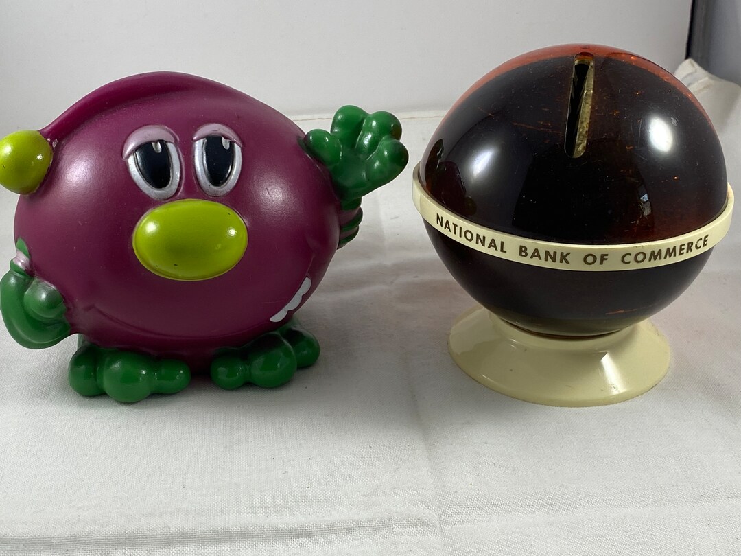 Moola Moola and the Money Minders Plastic Piggy Bank and National Bank ...