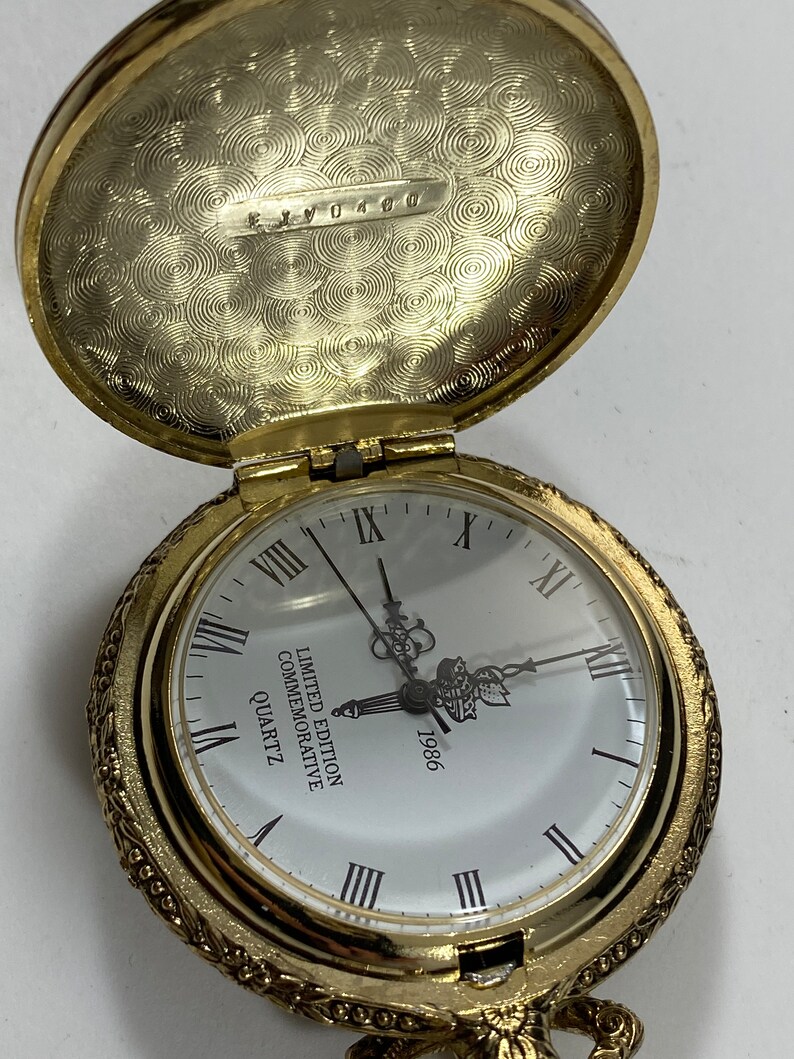 Statue of Liberty Centennial Commemorative Pocket Watch - Etsy