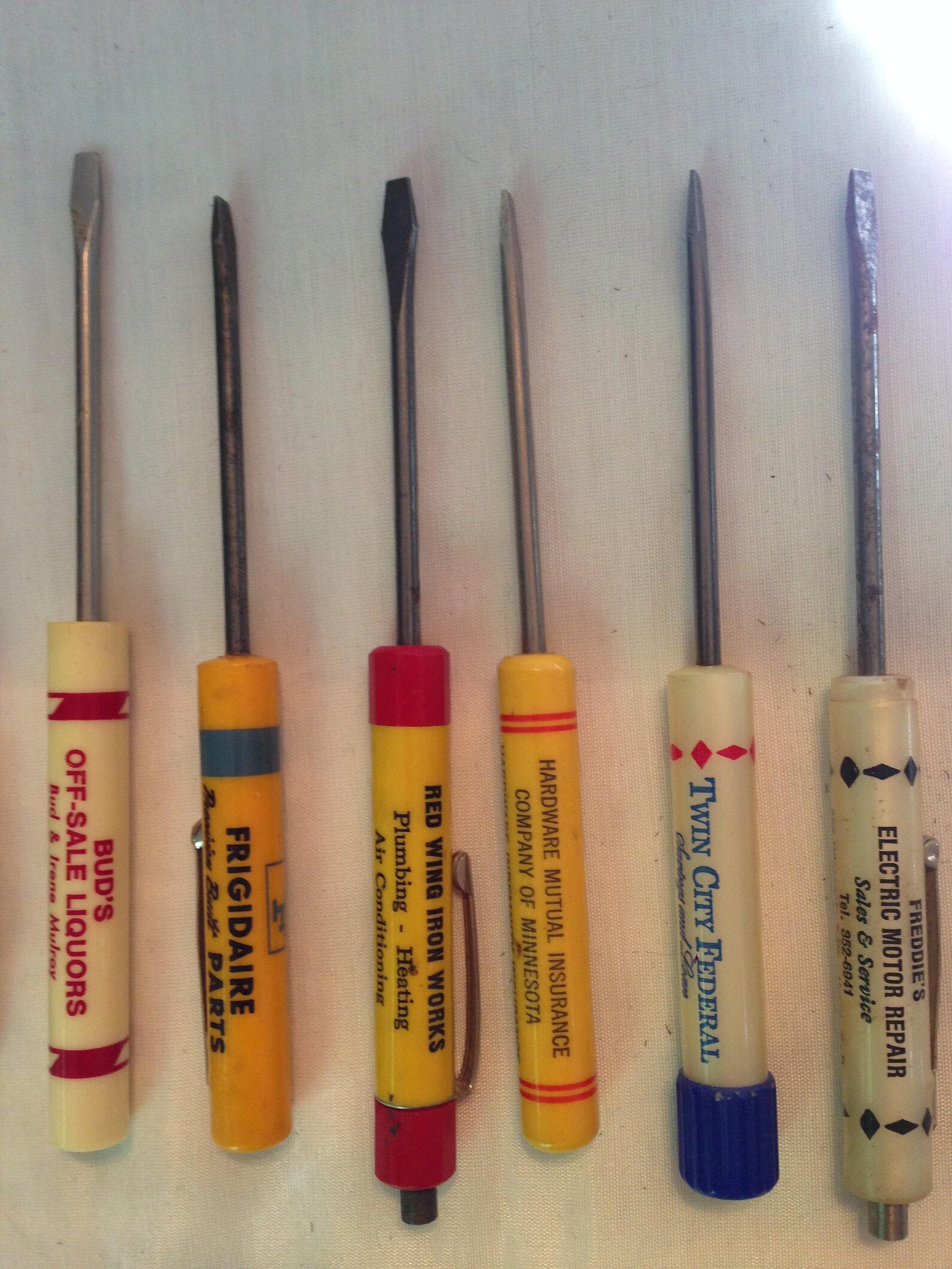 Pocket Advertising Screwdrivers Lot of 11 | Etsy